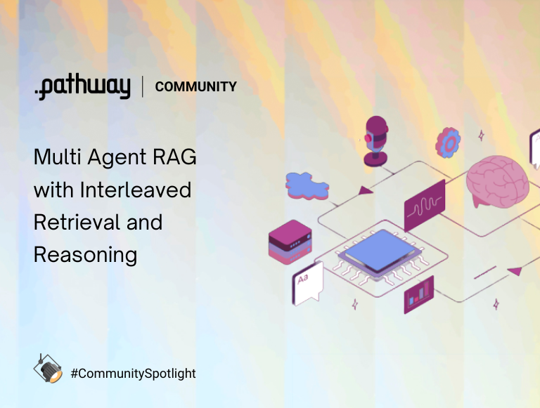 Multi Agent RAG with Interleaved Retrieval and Reasoning for Long Docs | Pathway